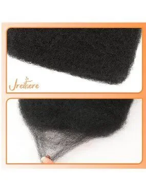 Jreitsere | Hair | New 8 Natural Human Hair Afro Kinkys 5g Dreadlocks ...
